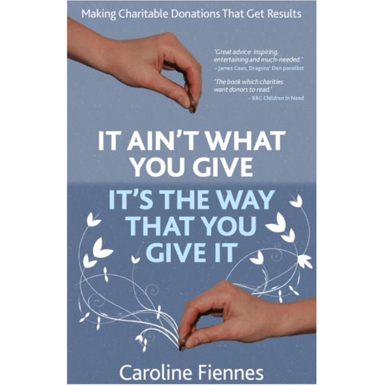 Acclaimed book about great giving